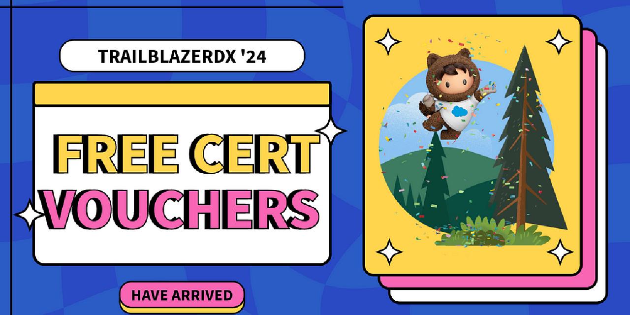 Creme de la CRM - Free Salesforce Certification Vouchers for TDX Attendees Have Been Sent!